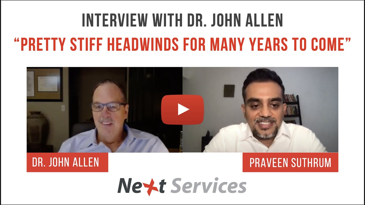 Interview with Dr. John Allen (Michigan): "[Expect] pretty stiff ...