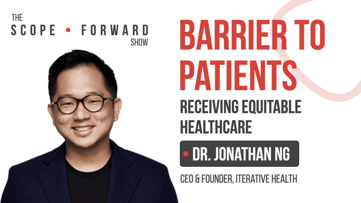 Dr. Jonathan Ng, CEO of Iterative Health: “Not using computer vision is a barrier to health ...